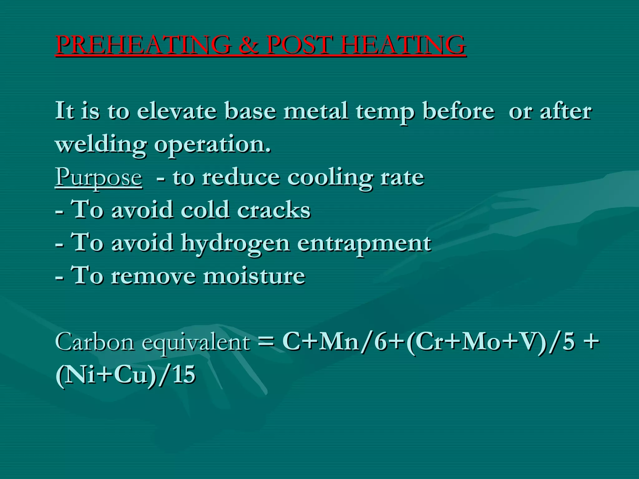 Electrode & welding defects | PPT