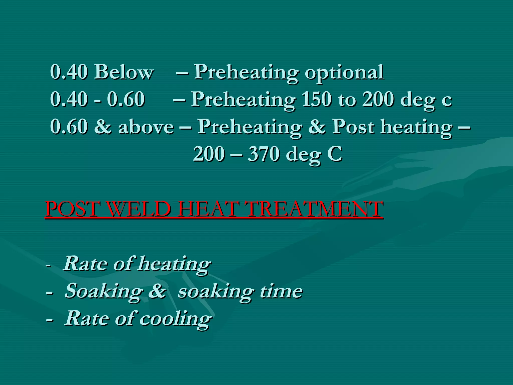 Electrode & welding defects | PPT