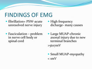 Electrodiagnosis 1 | PPTX