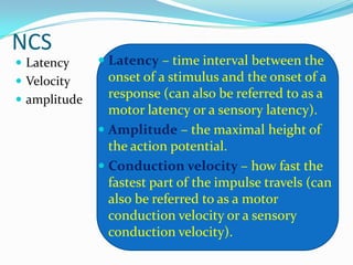 Electrodiagnosis 2 | PPT