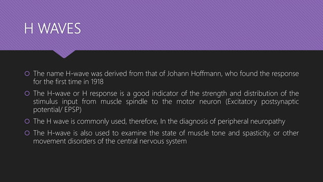 Electrodiagnostic I | PPTX | Brain and Nervous System Disorders ...