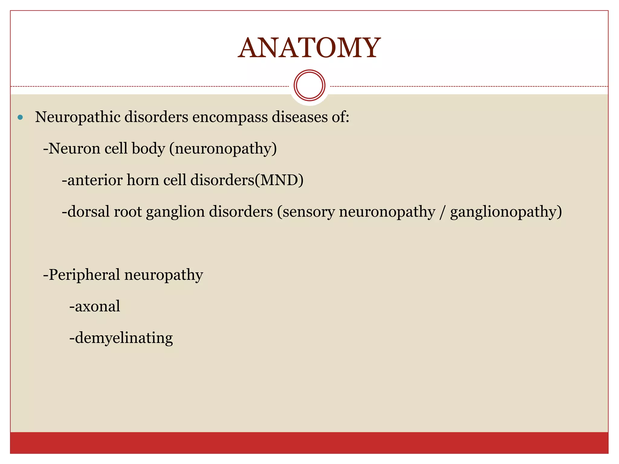 Electrodiagnostic approach to peripheral neuropathy | PPTX