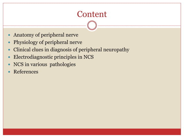 Electrodiagnostic approach to peripheral neuropathy | PPTX | Brain and ...