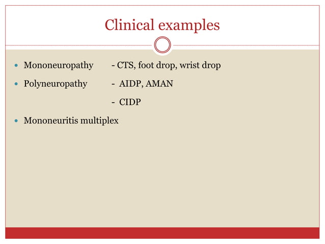 Electrodiagnostic approach to peripheral neuropathy | PPTX | Brain and ...
