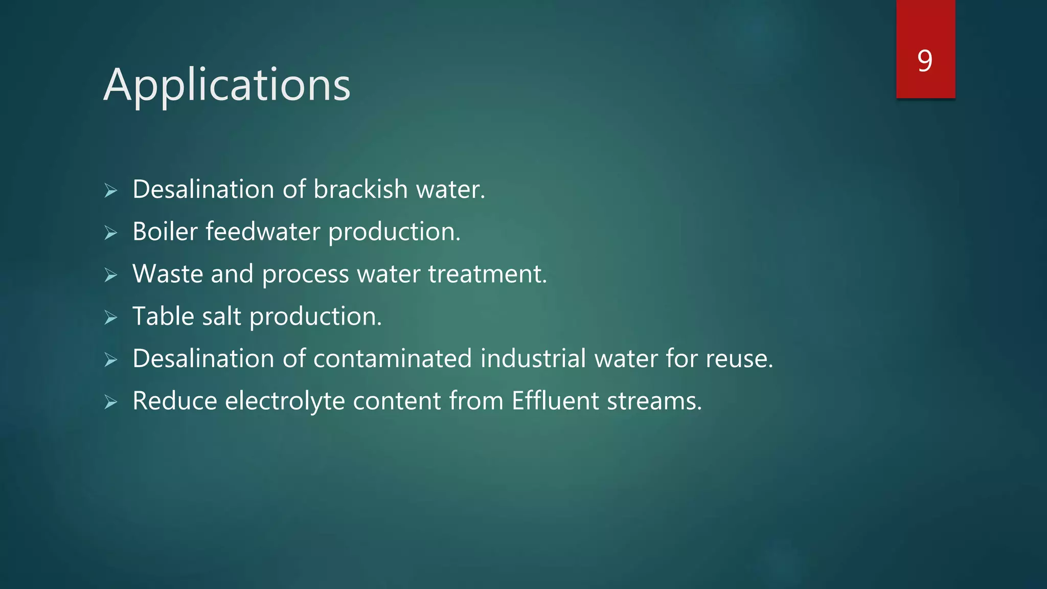 Electrodialysis | PPTX