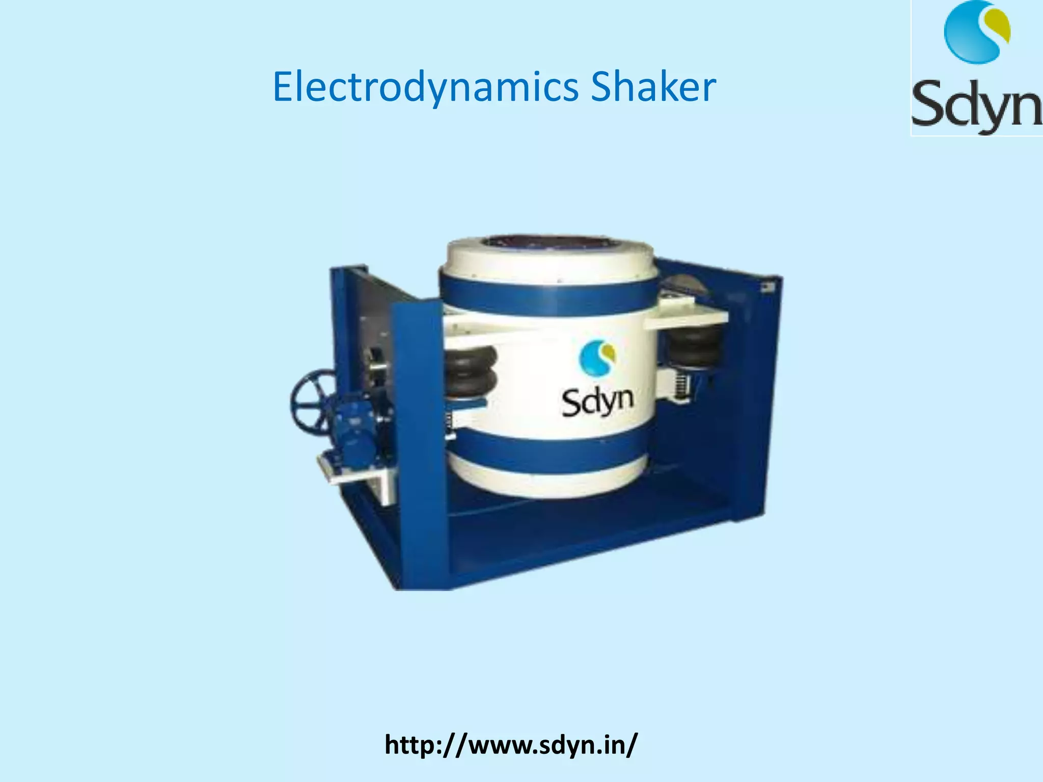 Electrodynamic Vibration System | PPT