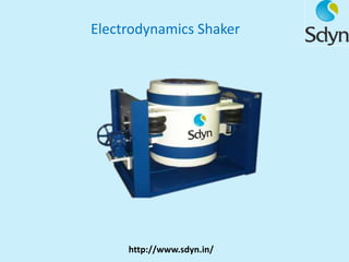 Electrodynamic Vibration System | PPT