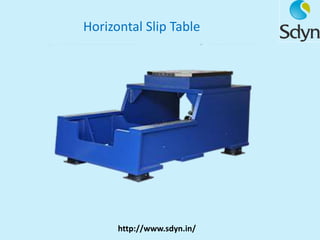 Electrodynamic Vibration System | PPTX