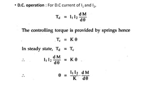 Electrodynamometer | PPTX
