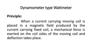 Electrodynamometer | PPTX