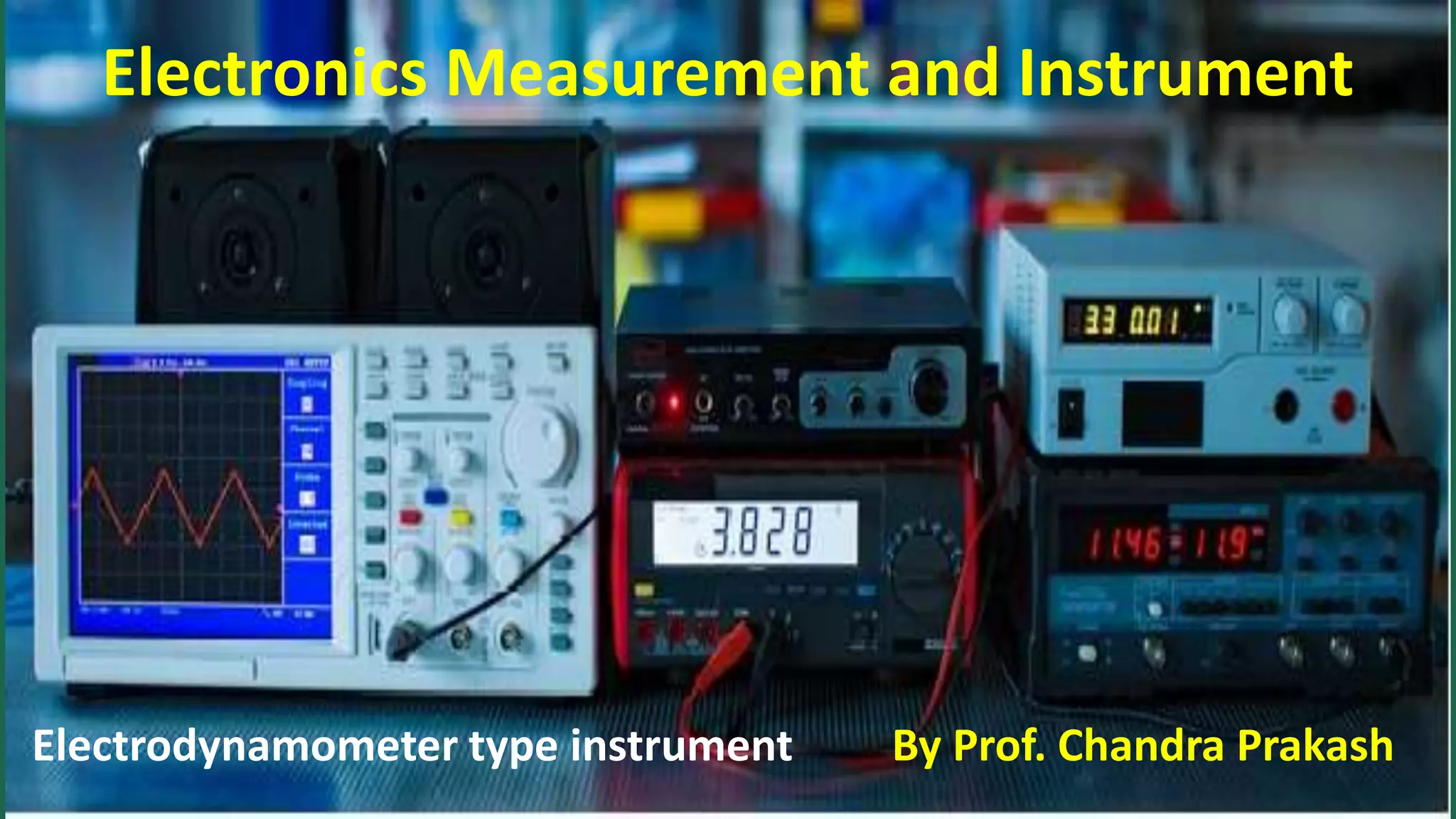 Electronics Measurement Instrumentation | PPT