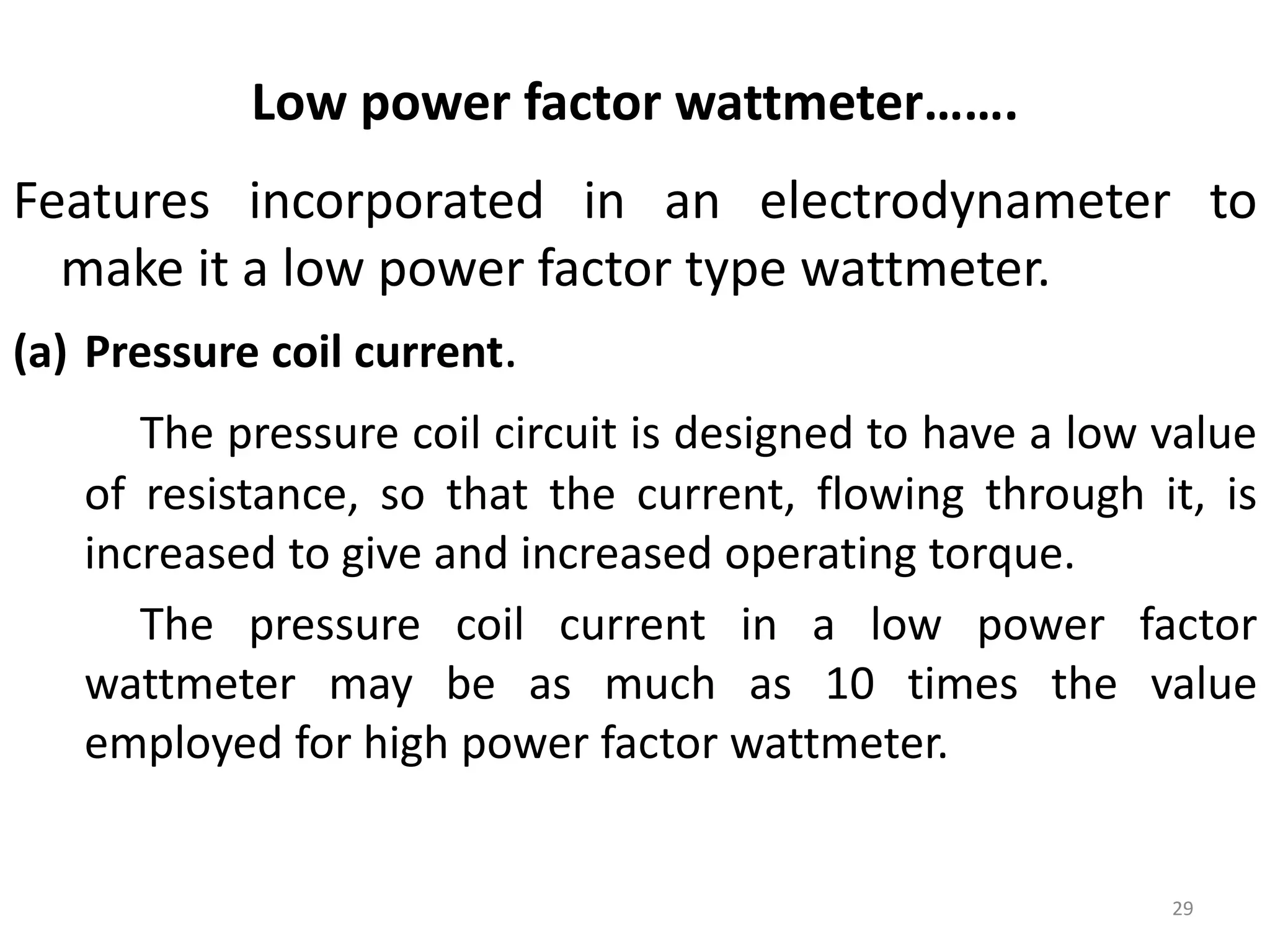 Electrodynamometer wattmeter | PPT