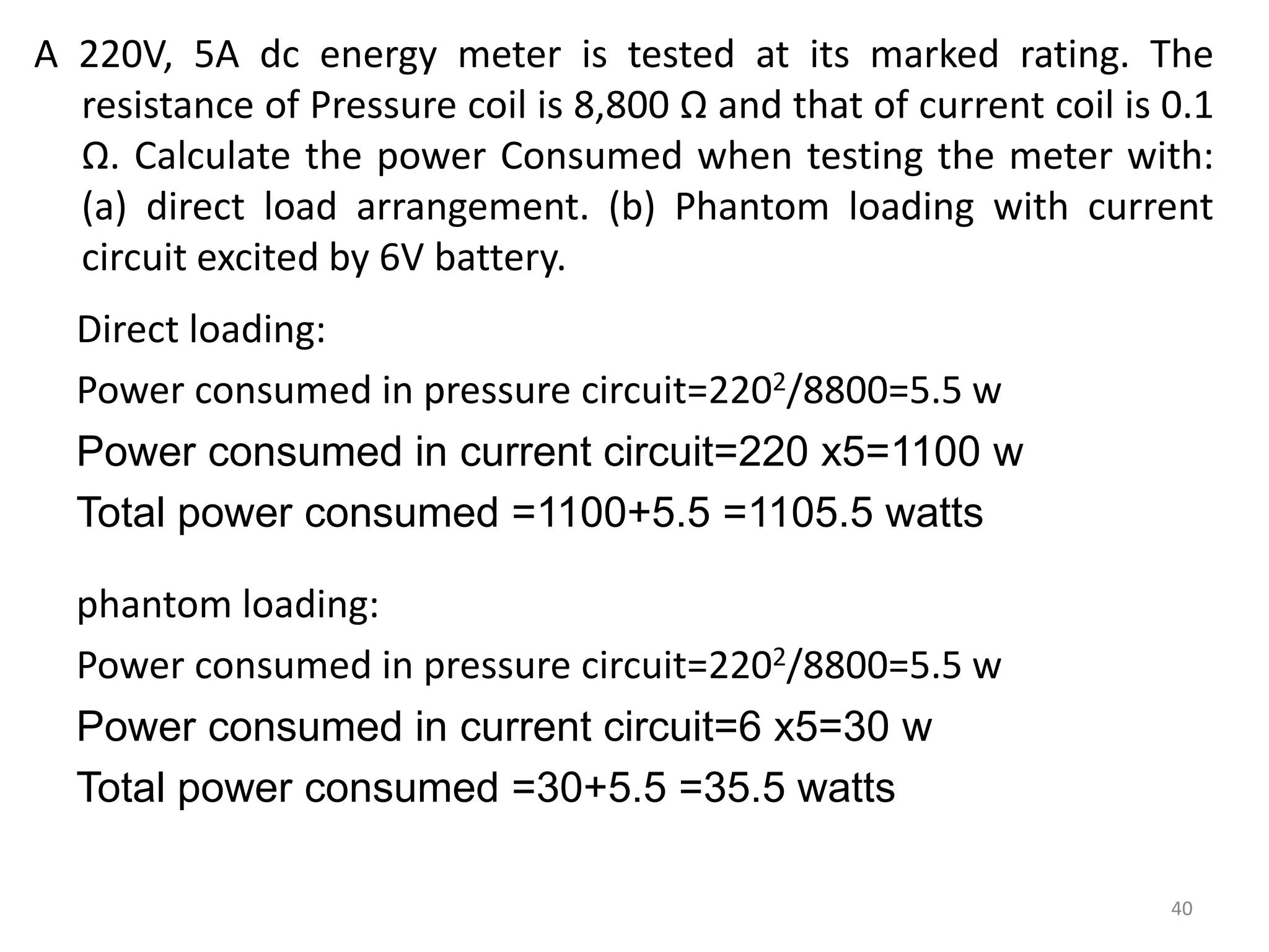 Electrodynamometer wattmeter | PPT