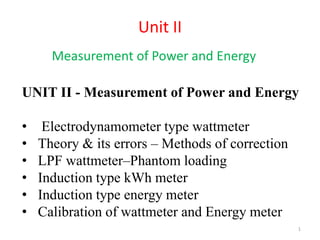 Electrodynamometer wattmeter | PPT