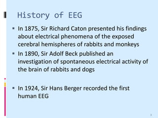 Electroencephalogram(EEG) | PPTX