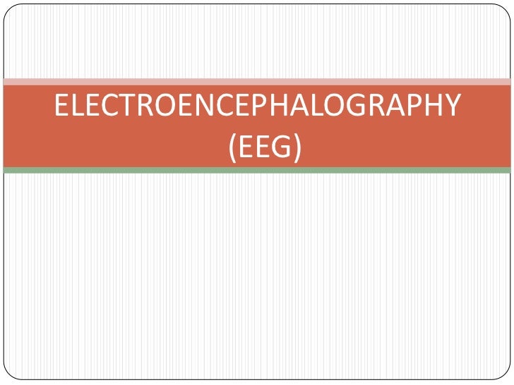 Electroencephalogram Suffix