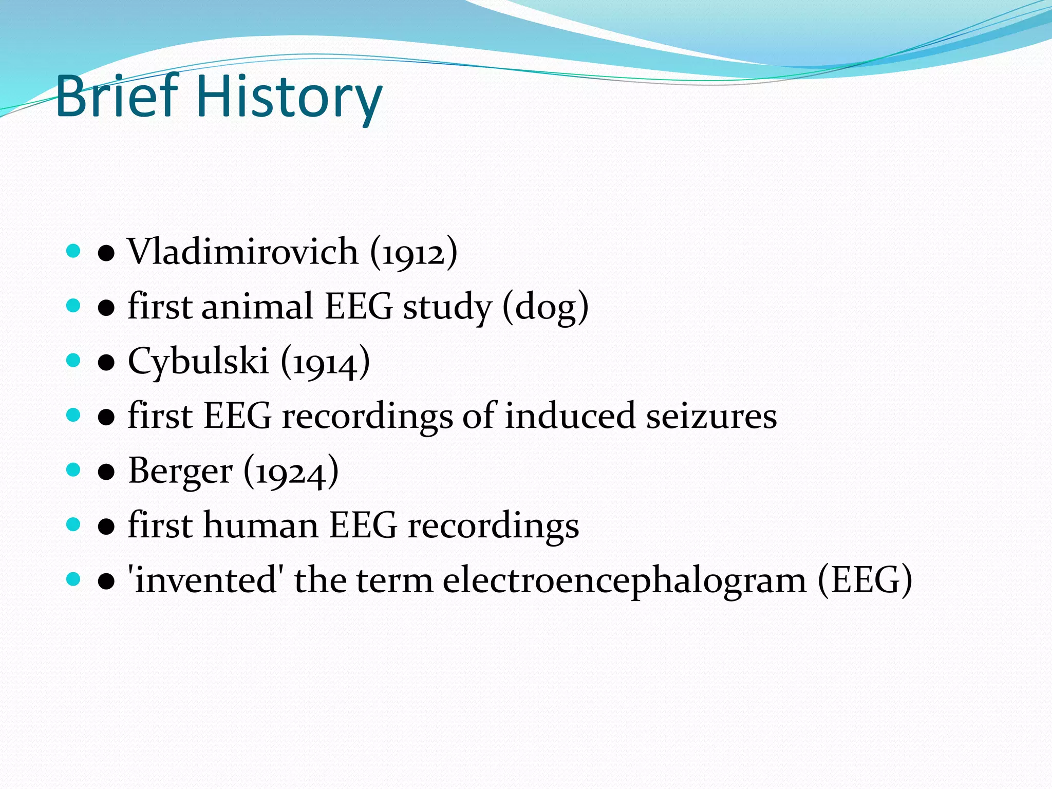 Electroencephalography (eeg) | PPTX