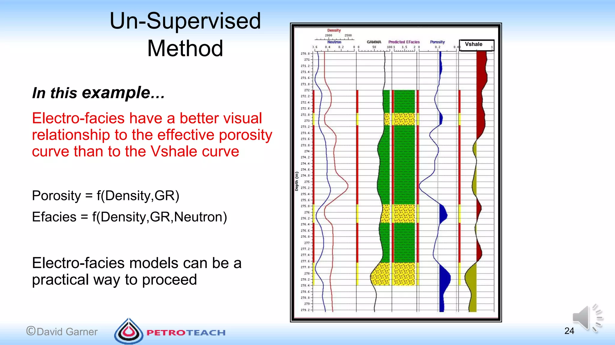 Electrofacies a guided machine learning for practice of geomodelling | PPT
