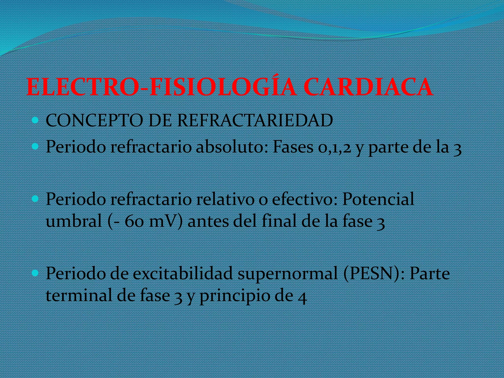 Electro fisiología cardíaca .pptx