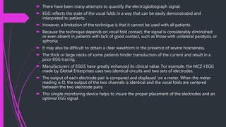 Electroglottography & Inverse Filtering Procedures | PPTX