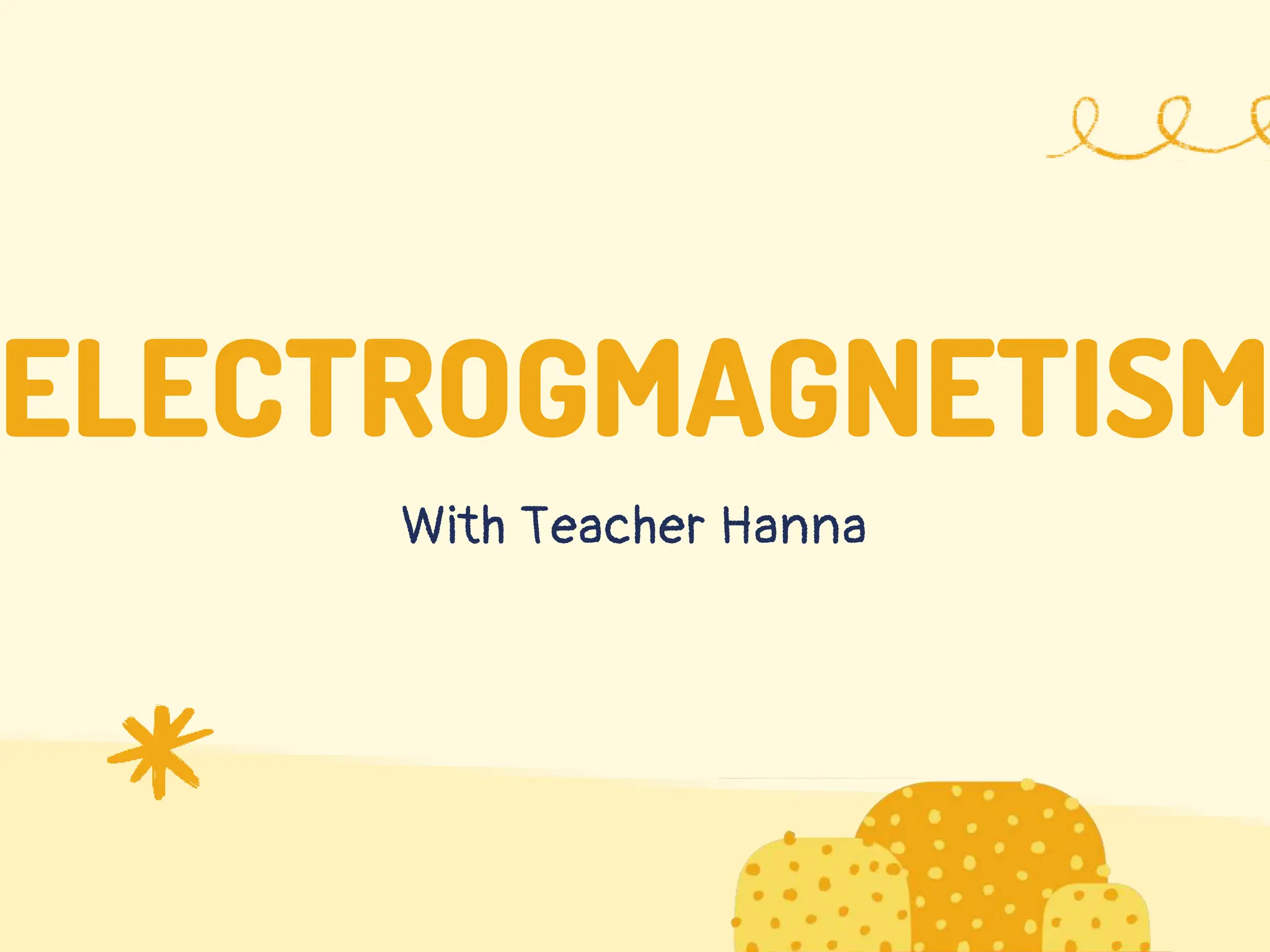 ELECTROGMANETISM SCIENCE GRADE FIVE REGULAR | PPTX