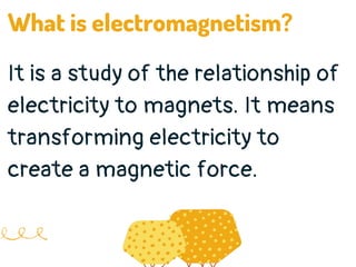 ELECTROGMANETISM SCIENCE GRADE FIVE REGULAR | PPTX