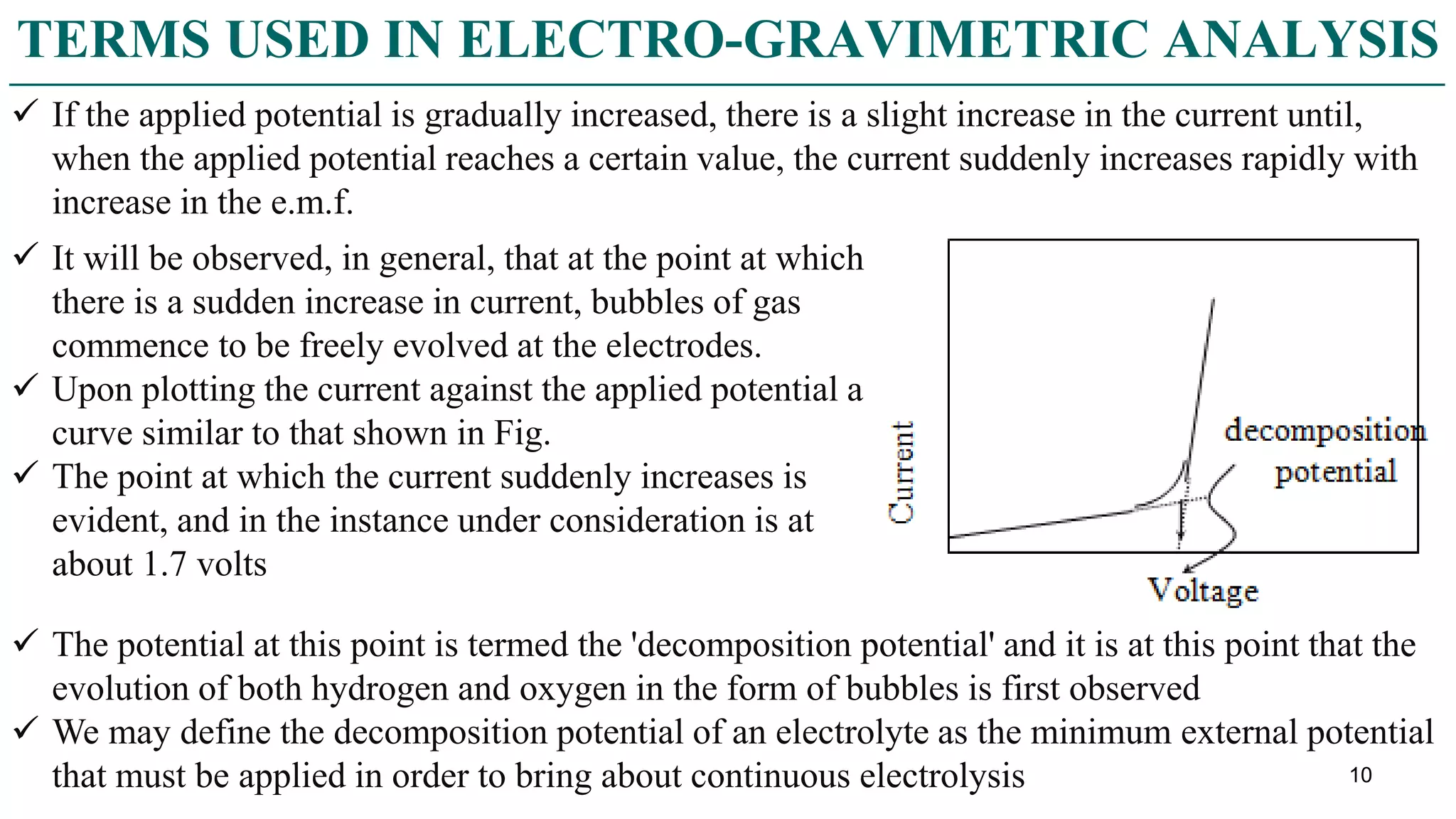 Electrogravimetry | PPTX
