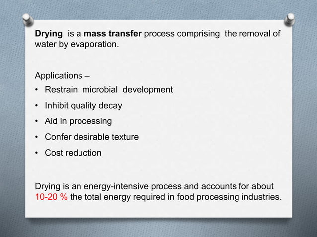 Electrohydrodynamic drying | PPT