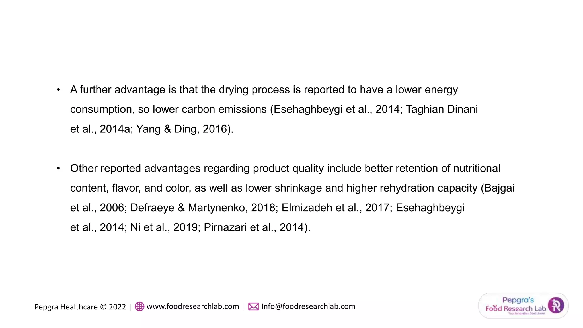 Electro Hydrodynamic Drying Technology In Food Industry | PPTX