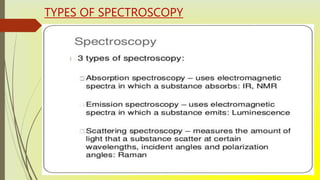Electroinc spectro. | PPTX
