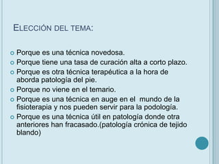 Electrolisis percutánea intratisular (epi) | PPTX
