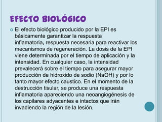 Electrolisis percutánea intratisular (epi) | PPTX