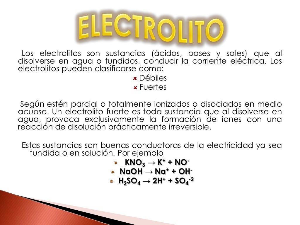 Electrolito