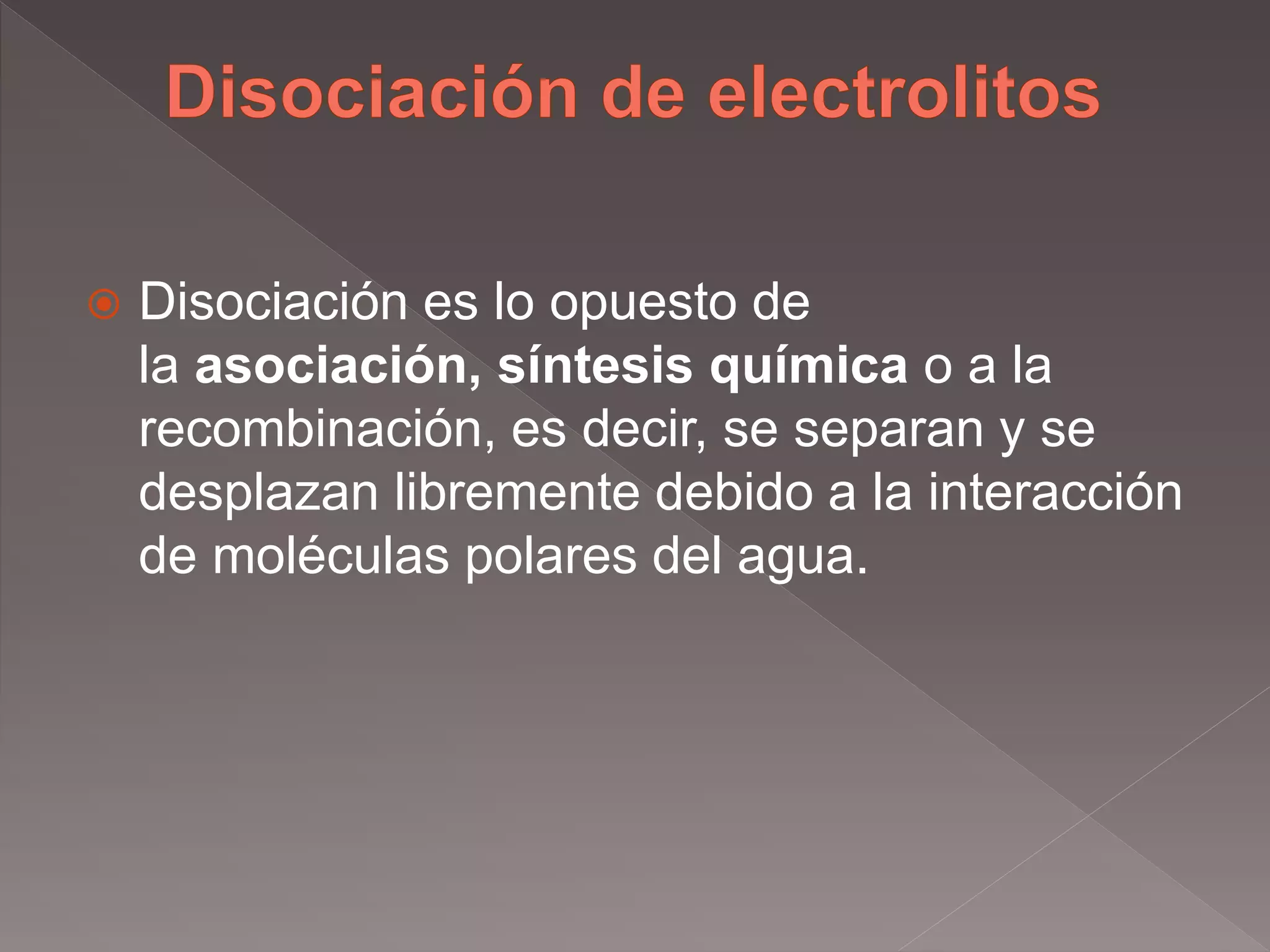 Electrolitos y-no-electrolitos | PPTX | Chemistry | Science