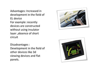 Electroluminescent displays | PPTX