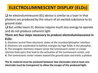 Electroluminesecnce | PDF