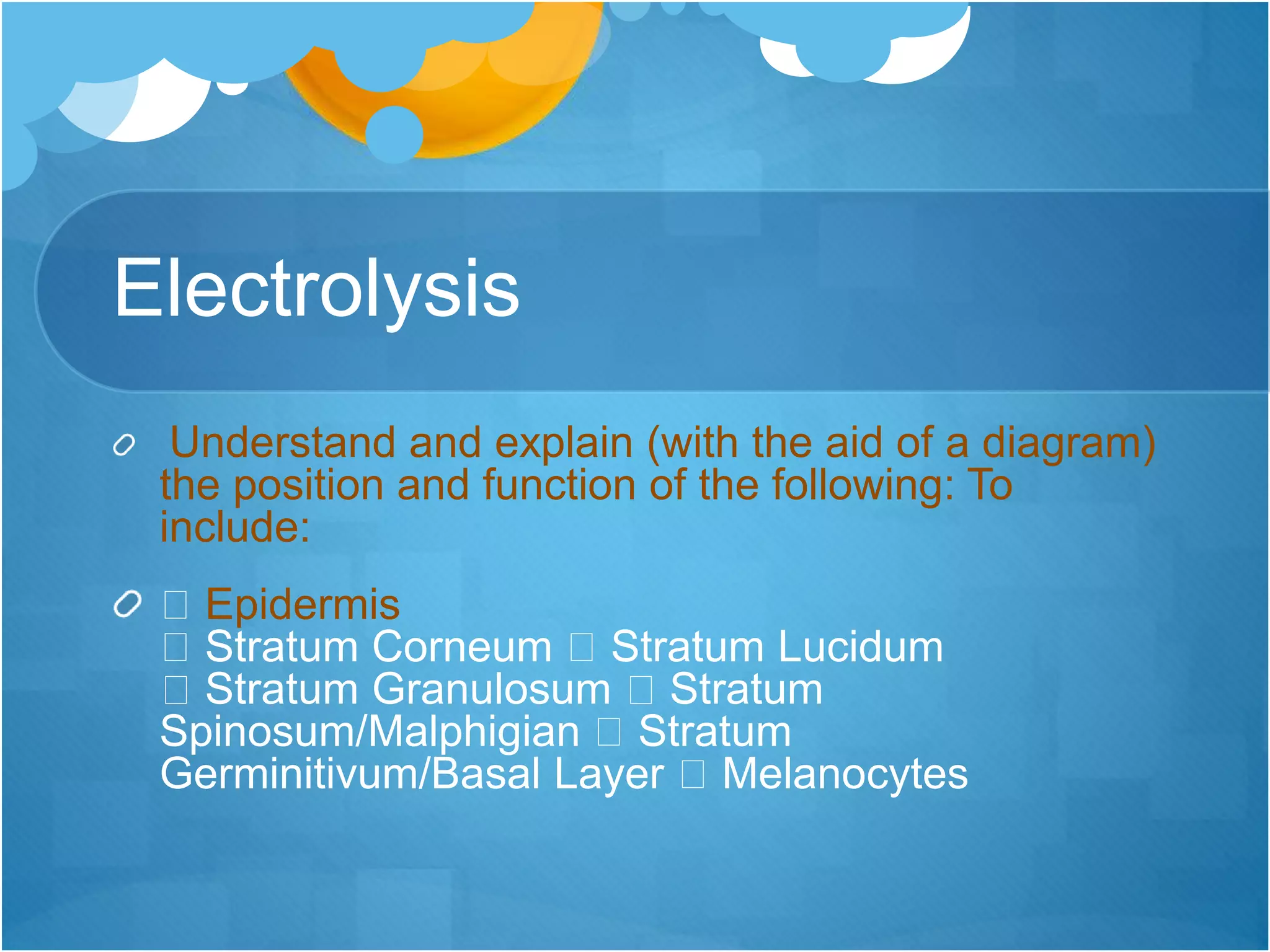 Electrolysis | PPTX