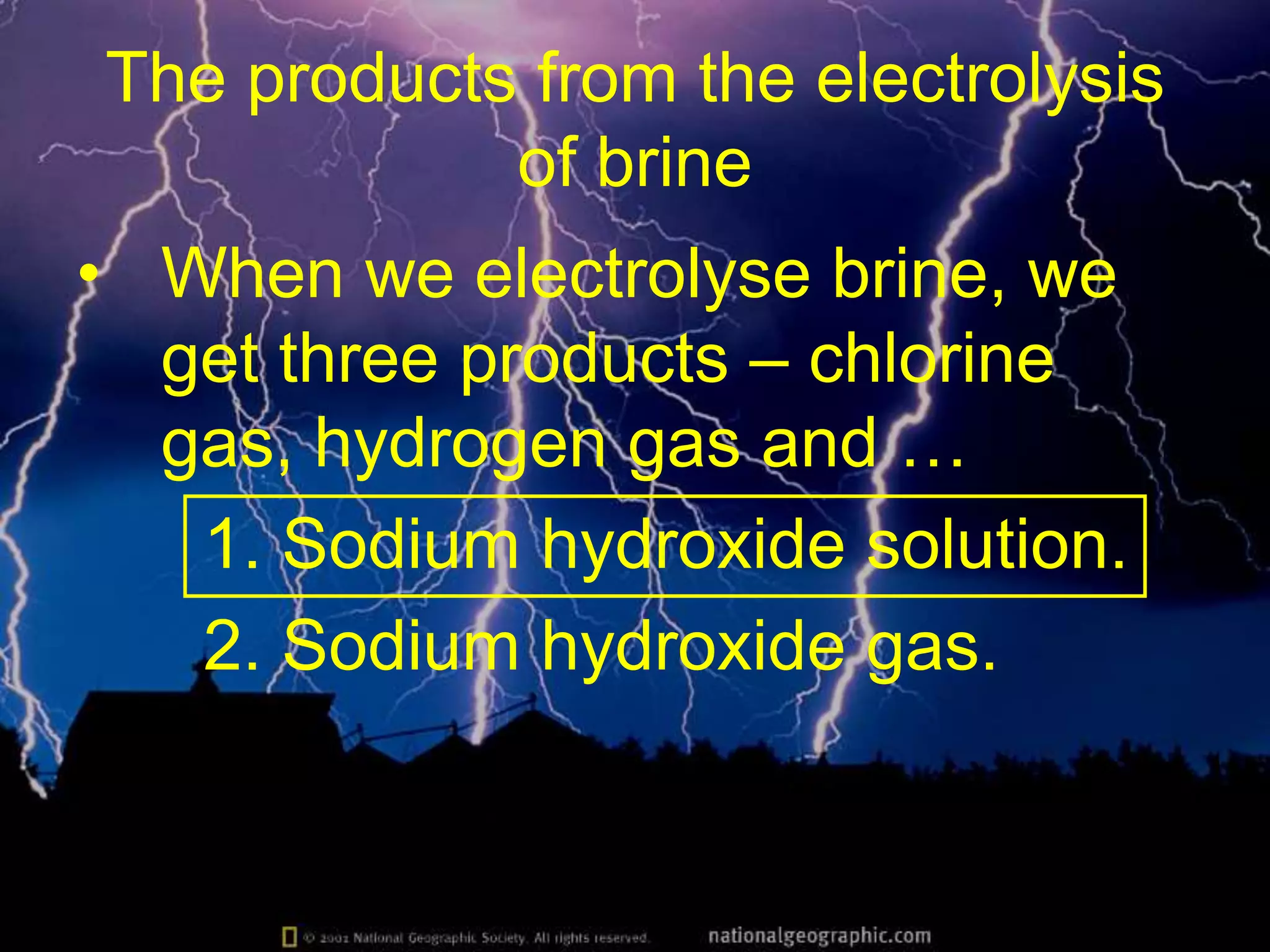 Electrolysis | PPT