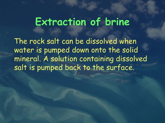 Electrolysis of brine | PPT
