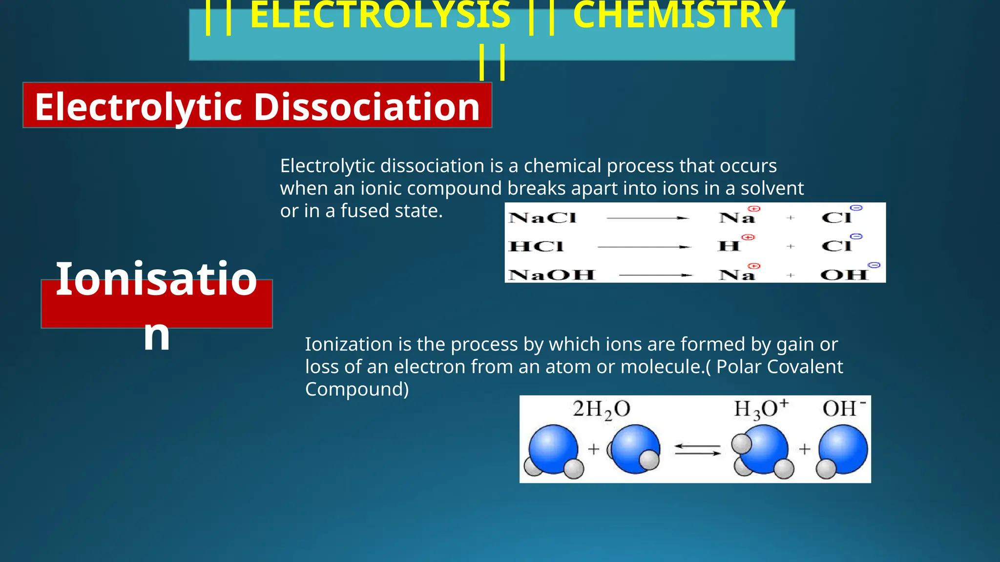 ELECTROLYSIS PPT.pptxvghjkghjvhjcbbvhjmvgnb | PPTX