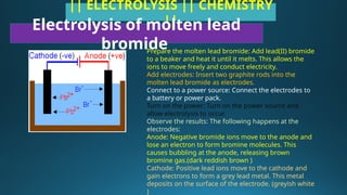 ELECTROLYSIS PPT.pptxvghjkghjvhjcbbvhjmvgnb | PPTX