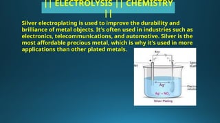 ELECTROLYSIS PPT.pptxfhjjhhuiuuiiiiiiuyytty | PPTX