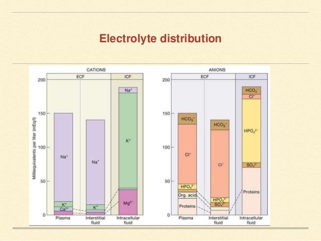 Disorders of electrolyte balance: an overview Disorders of electrolyte balance: an overview