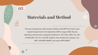 The Study of Routine Laboratory Factors in Children with Mycoplasma ...
