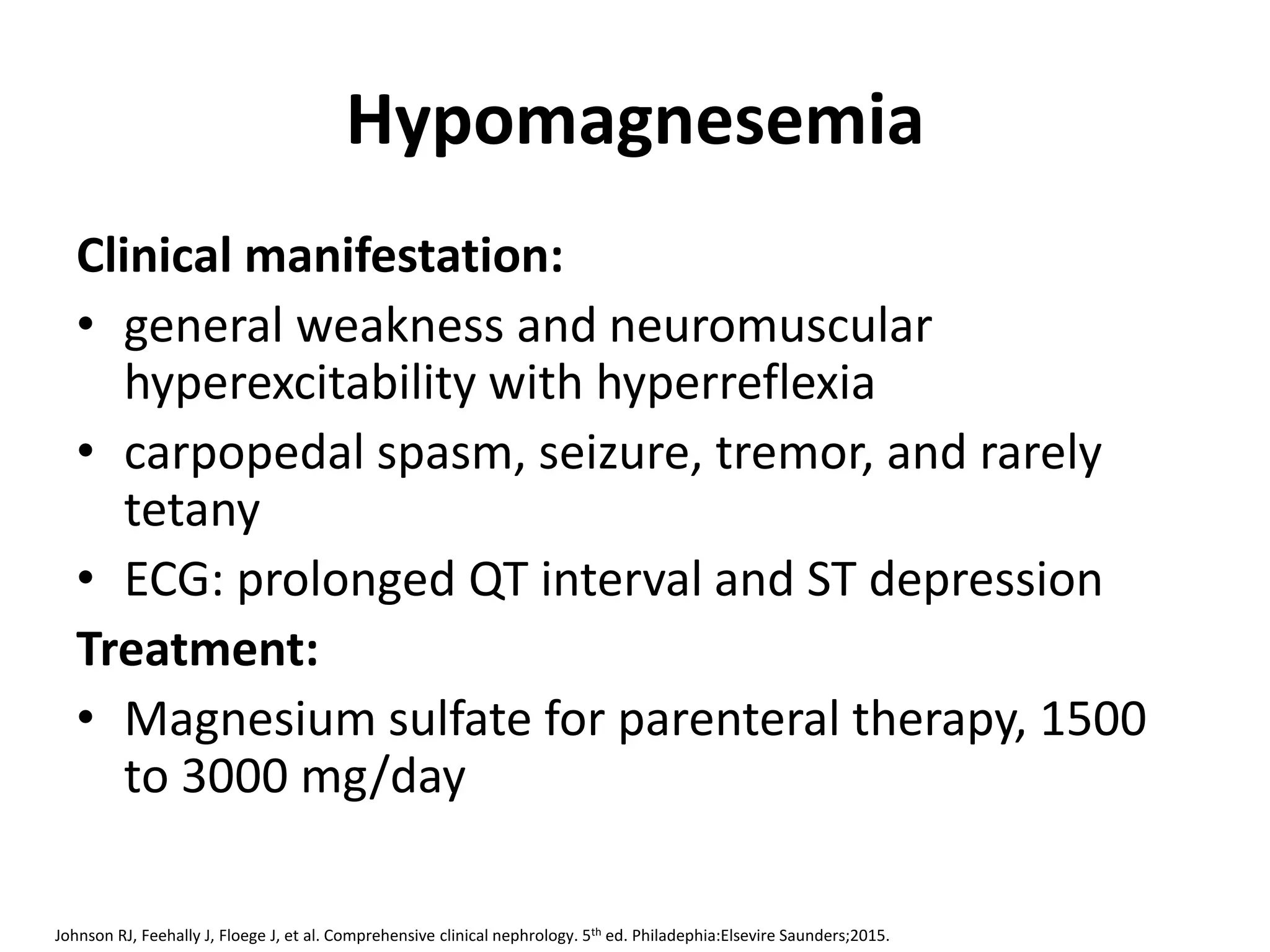 Electrolyte disorder muhammad sobri maulana | PDF