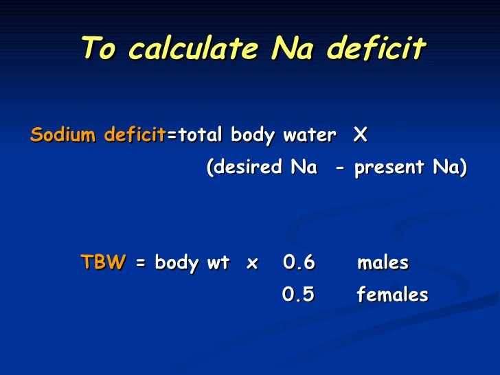 Electrolyte disturbances