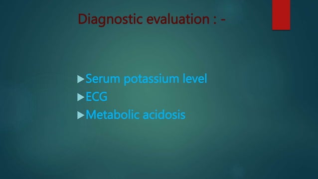 electrolyte imbalance, potassium, Hypokalemia & hyperkalemia.pptx ...