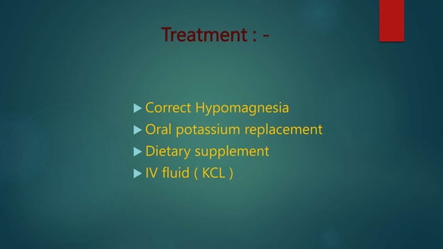 electrolyte imbalance, potassium, Hypokalemia & hyperkalemia.pptx ...