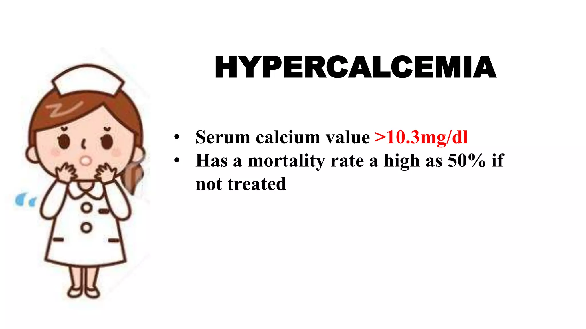 Calcium imbalances- hypocalcemia and hypercalcemia | PPTX