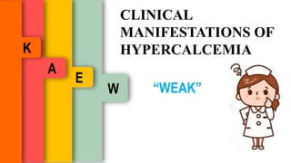 Calcium imbalances- hypocalcemia and hypercalcemia | PPTX